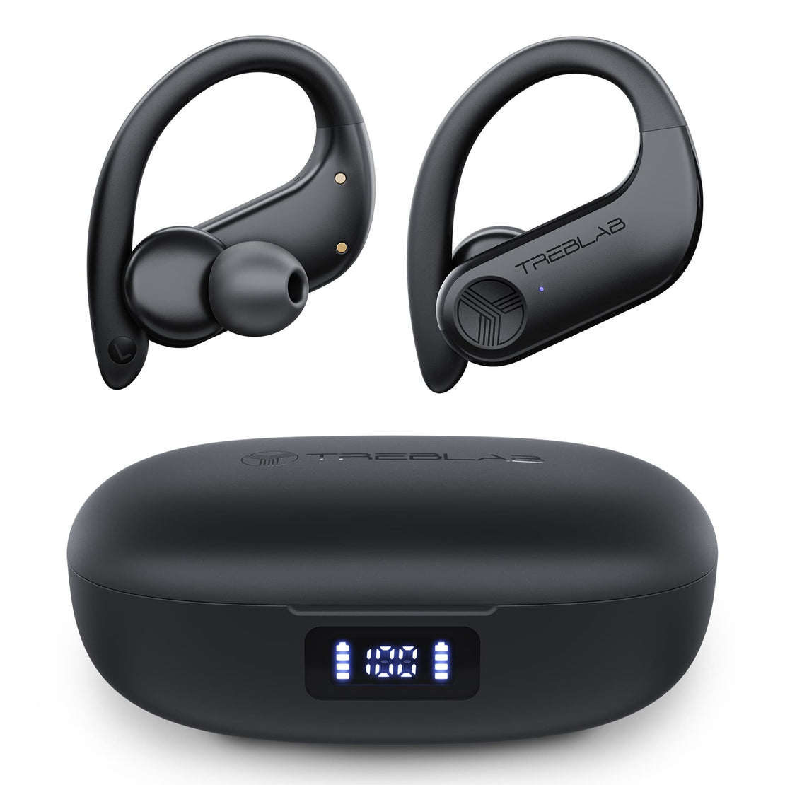 Treblab X3 Pro - True Wireless Waterproof Bluetooth Earbuds with ...