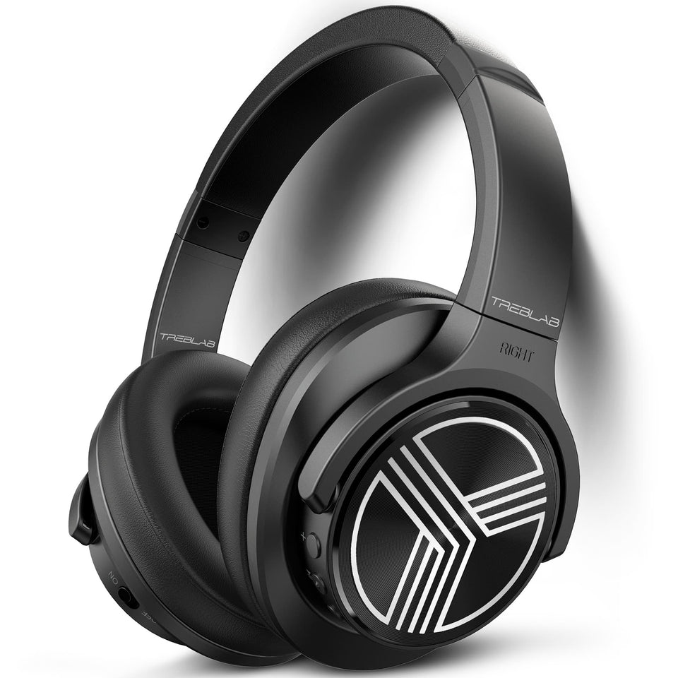TREBLAB Z2 - Bluetooth Wireless Over-Ear Headphones with Active Noise ...