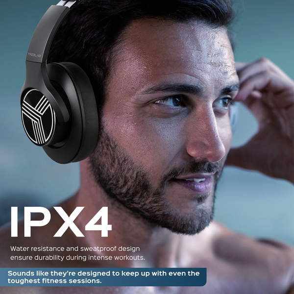 TREBLAB Z2 - Bluetooth Wireless Over-Ear Headphones with Active Noise ...