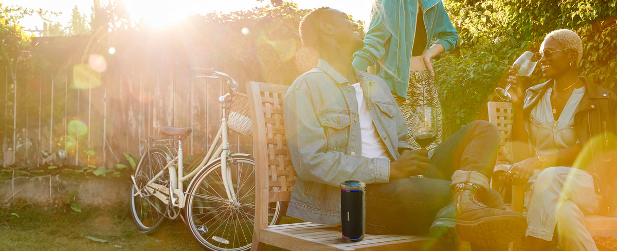 TREBLAB HD77 - Portable Bluetooth Speaker with Wireless Dual Pairing ...